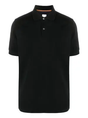 Paul Smith Cotton Polo Shirt - Black