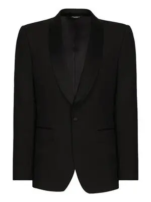 Dolce & Gabbana Sicilia-fit Tuxedo Jacket - Black