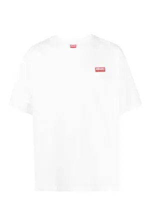 Kenzo Paris Patch Cotton T-shirt - White