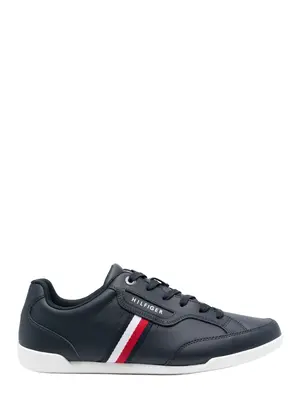 Tommy Hilfiger Logo-print Low-top Sneakers - Blue
