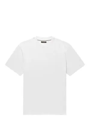 LORO PIANA Loro Piana - Ray Cotton-Jersey T-Shirt - Men - White - XS