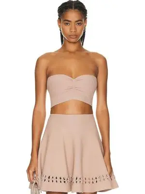 Alaïa Bandeau Top - Nude Ala?a