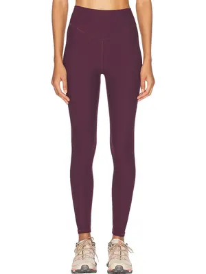 The Upside Peached High Midi Leggings - Fig