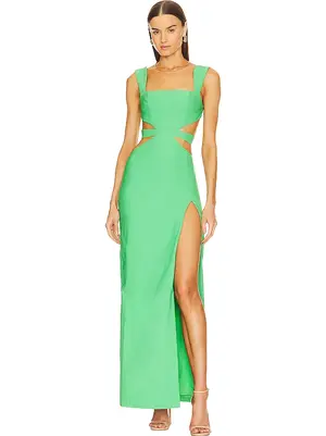 MICHAEL COSTELLO Sadie Gown - Green
