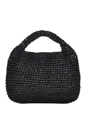 Hat Attack Slouch Bag - Black