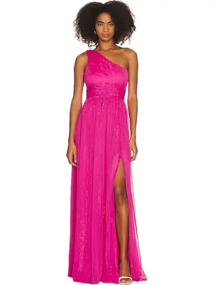 Likely Nixon Gown - Fuchsia
