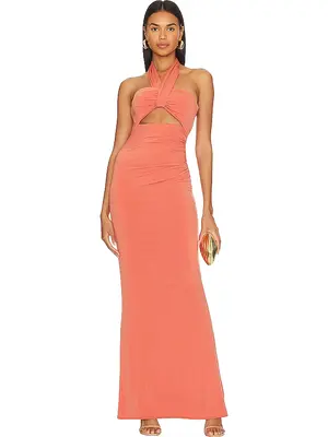 Katie May Amber Gown - Rust