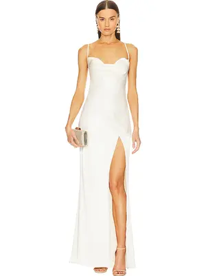 MICHAEL COSTELLO X Cecelia Gown - Ivory