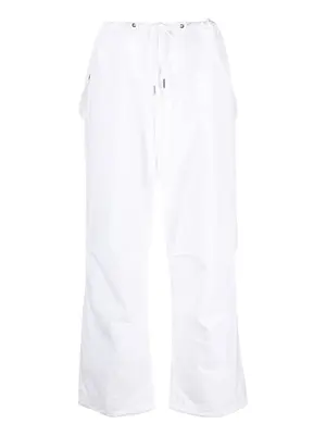 DARKPARK Blair Cotton Track Pants - White