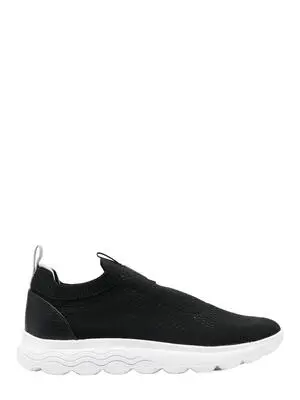 Geox Spherica Slip-on Sneakers - Black