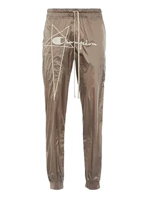 Rick Owens Nylon Sweatpants - Beige