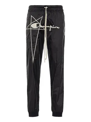 Rick Owens Nylon Sweatpants - Black