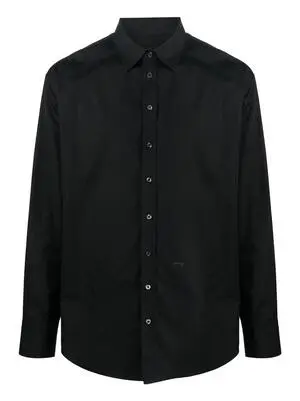 Dsquared2 Button-up Cotton Shirt - Black