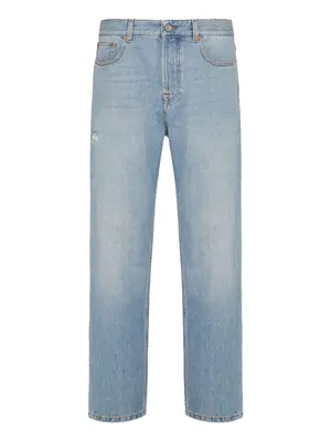Valentino Garavani Vlogo Signature Jeans - Blue