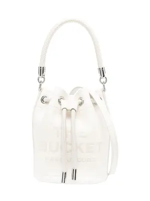Marc Jacobs Leather Bucket Bag - Neutrals