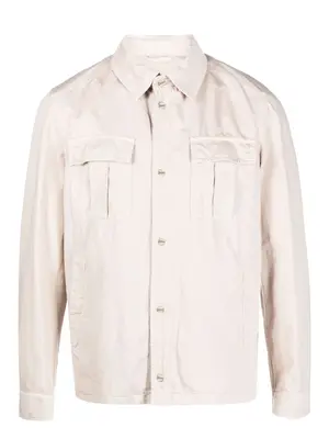 Herno Chest-pockets Shirt - Neutrals