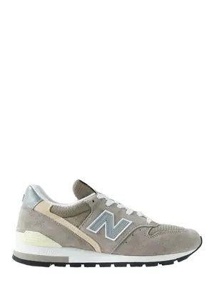 NEW BALANCE 996 Suede And Mesh Sneakers Gray