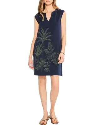 NIC+ZOE Fauna Embroidered Sheath Dress