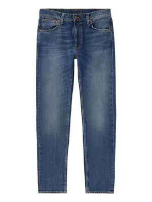 Nudie Jeans Lean Dean Straight-leg Jeans - Blue