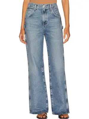AGOLDE Magda Denim Carpenter Jeans Entrance