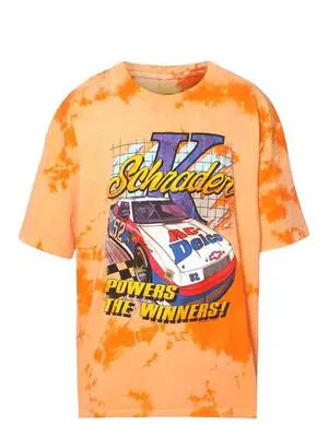 NOTSONORMAL Nascar Tie Dye T-shirt Tangelo