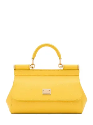Dolce & Gabbana Small Sicily Tote - Yellow