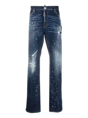 DSQUARED2 DSQUARED2 Twimphony Straight-Leg Jeans