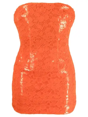 LAQUAN SMITH LaQuan Smith Floral-Lace Mini Dress