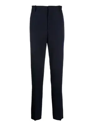 Alexander McQueen Tailored Straight-leg Trousers - Blue