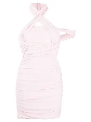 Alexander Wang Halterneck Mini Dress - Pink