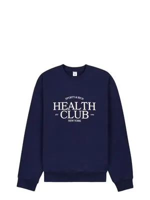 SPORTY & RICH Sporty & Rich Slogan-Print Sweatshirt