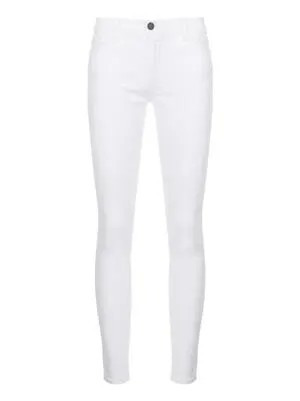 Armani Exchange Low-rise Skinny Jeans - White