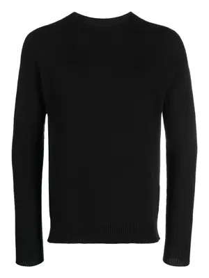 JIL SANDER Crew-neck Jumper - Black