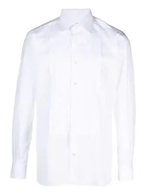 TOM FORD Pintuck Cotton Shirt