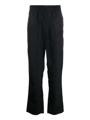 Aspesi Straight-leg Cotton Trousers - Black