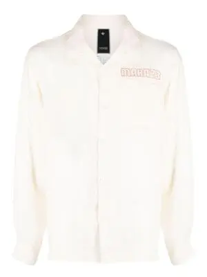 MAHARISHI Year Of The Rabbit-embroidered Shirt - White