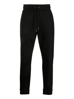 BOSS Logo-patch Slim Track Trousers - Black