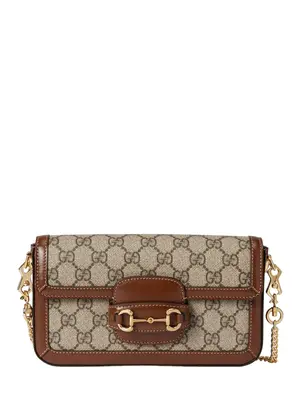 Gucci Horsebit 1955 Mini Shoulder Bag - Neutrals