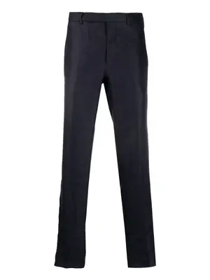 Zegna Mid-rise Trousers - Blue