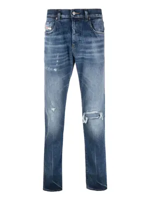 DIESEL® 2019 D-strukt 09g15 Slim-cut Jeans - Blue