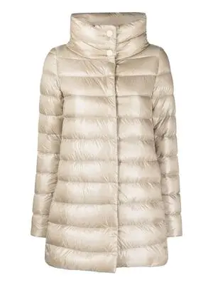 Herno Amelia Padded Down Coat - Neutrals