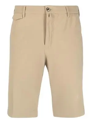 PT TORINO Slim-cut Chino Shorts - Neutrals