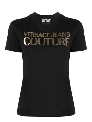 Versace Logo T-shirt - Black
