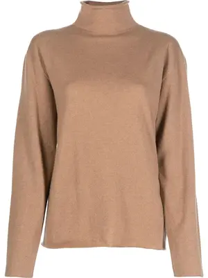 JIL SANDER Jil Sander Mock-Neck Knitted Jumper
