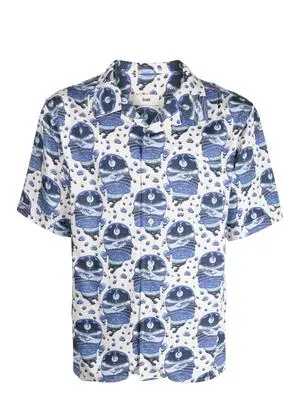 GMBH Graphic-print Short-sleeve Shirt - Blue