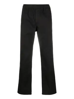 SAMSOE SAMSOE Straight-leg Trousers With Elasticated Waistband - Black