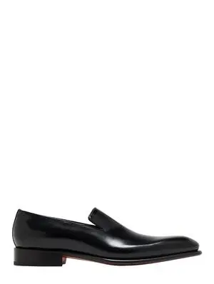 Santoni Paloma Venetian Loafers - Black