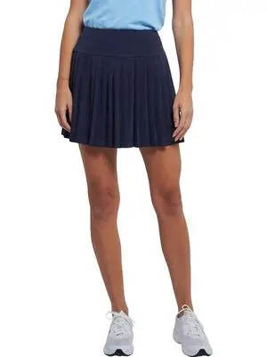 English Factory Sportswear Pleated Skort - Navy