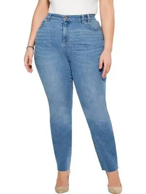 NIC+ZOE Ankle Straight-leg Jeans - Horizon