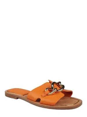 ZIGI Nelissa Slide Sandal - Orange Lth